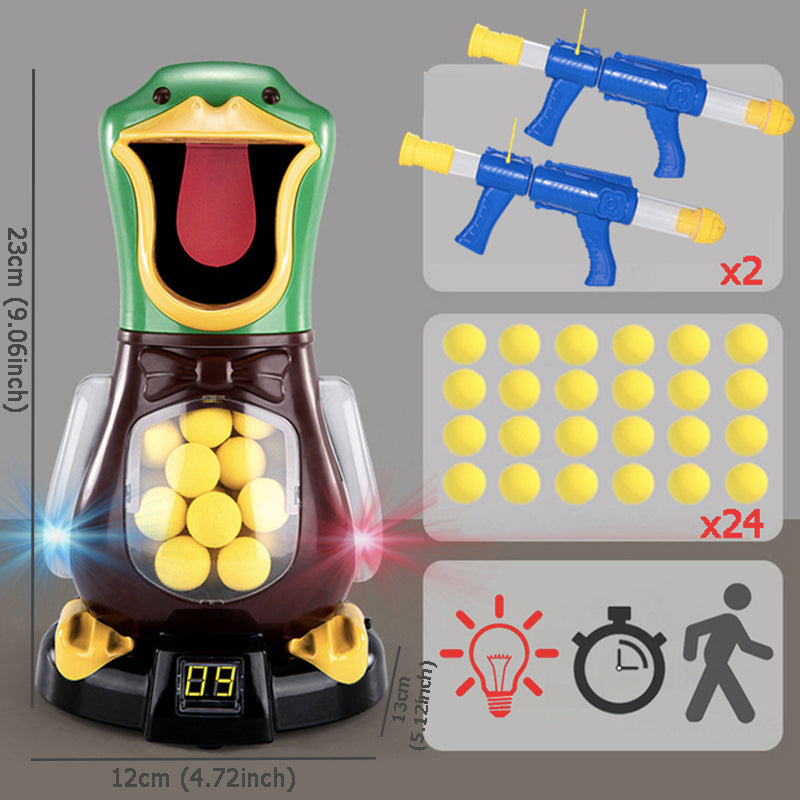 Duck Targets with Air-Powered 98K Pistol Toy Gun