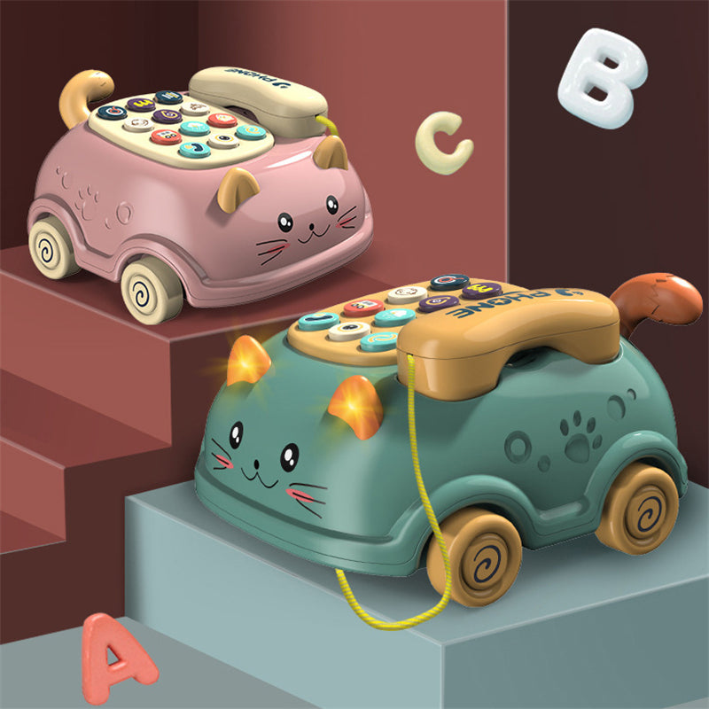 Montessori Musical Piano Phone Toys
