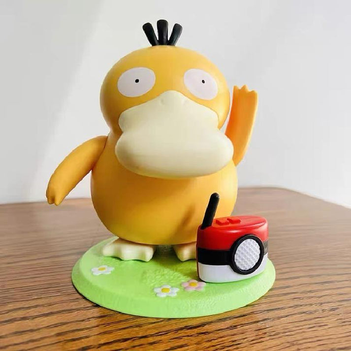 Pokemon Psyduck Dancing Swing Sounding Model Doll