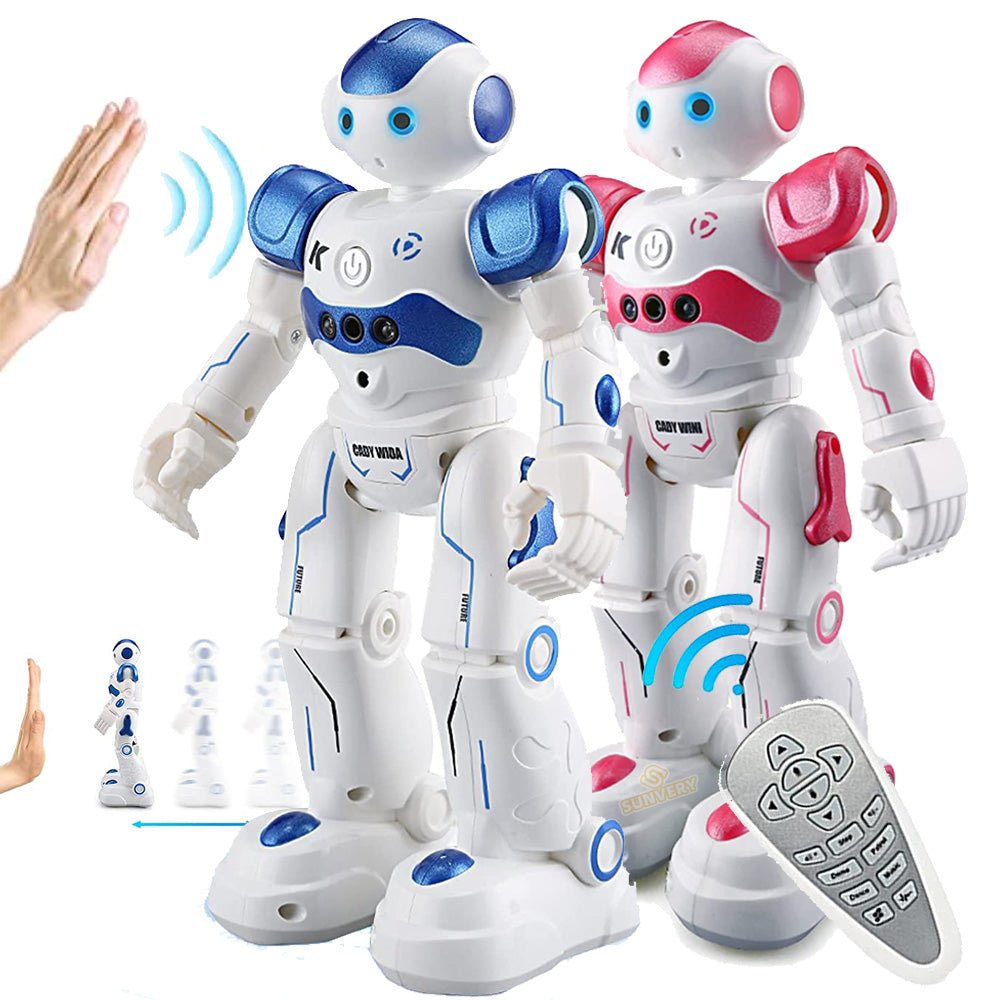 Gesture Sensing Remote Control Robots Program for Kids