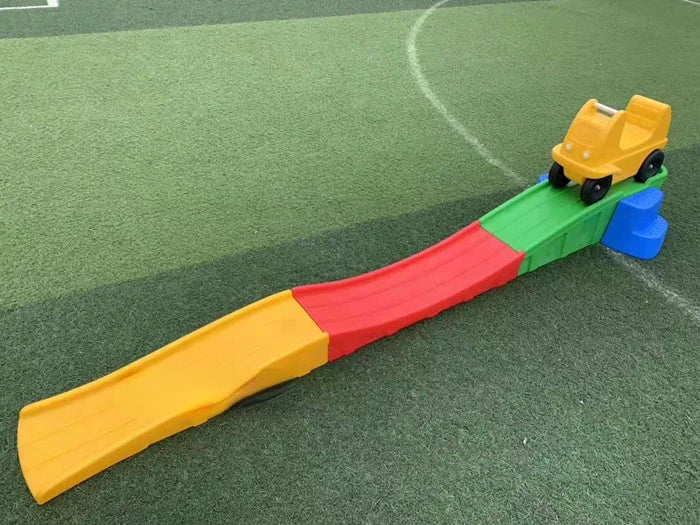 Kindergarten Slide Car-three rail Children's slide