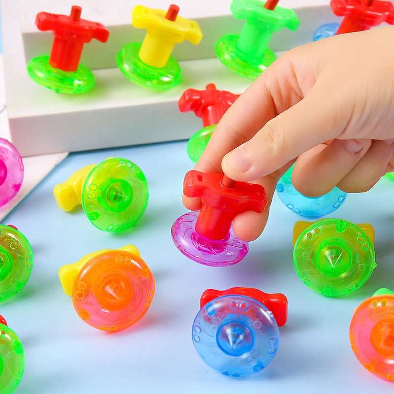 10pcs Mini Torsion Speed Gyro Spinning Toys